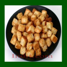 Indian Food : Croutons / Sippets (Tale Gutke)