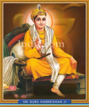 Guru Har Krishan, ਗੁਰੂ ਹਰਿ ਕ੍ਰਿਸ਼ਨ - the eight Sikh Guru.